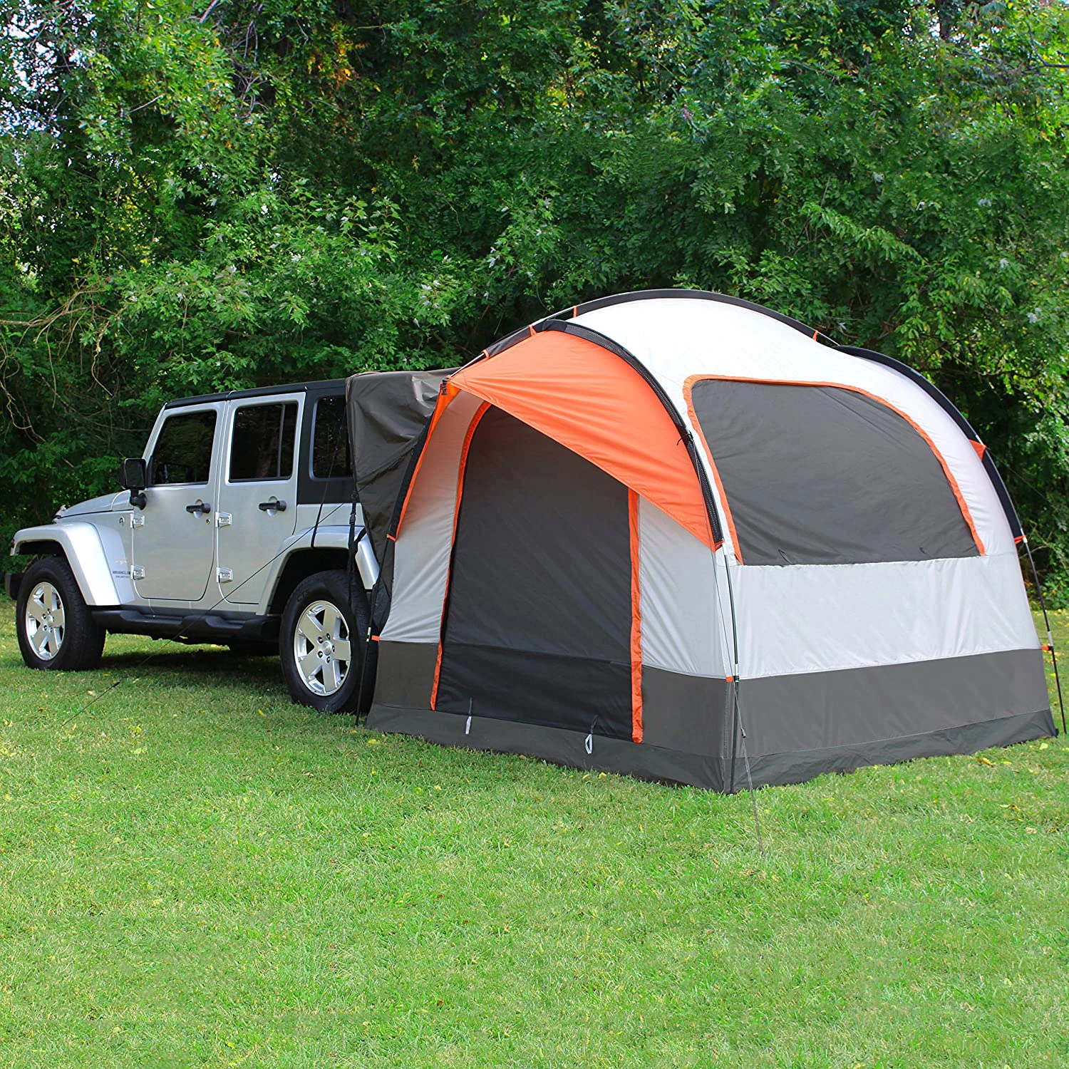 2-Door SUV Tail Tent with Big Window Durable Polyester Fabric for ...