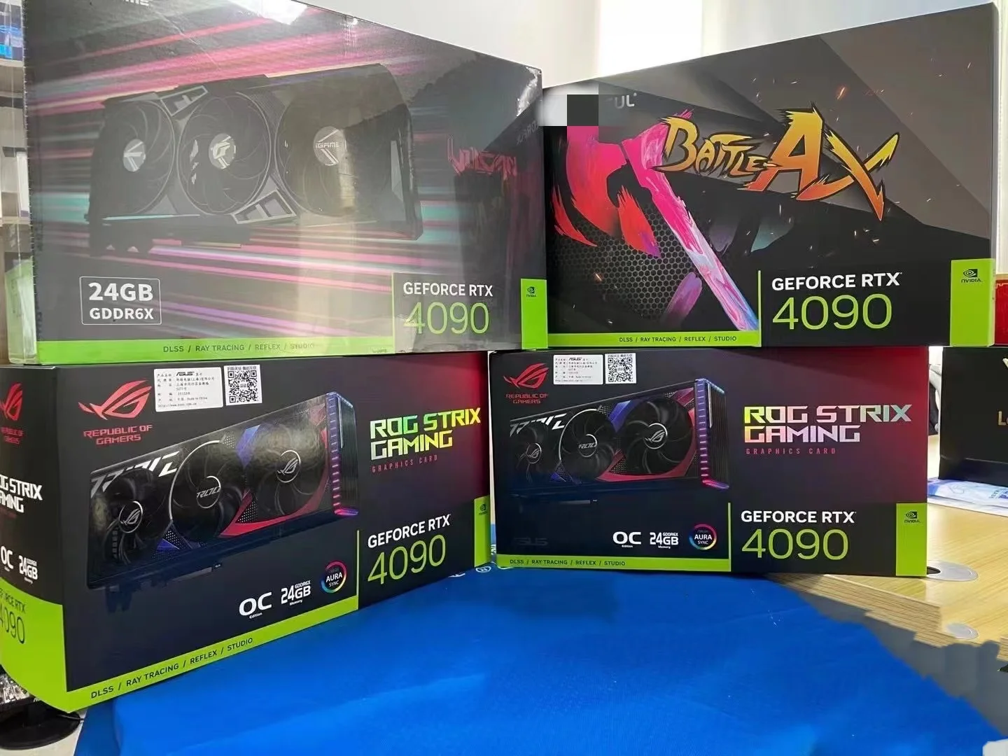 Graphics Card 4090 New Arrival 40 Series Gaming Graphics Card 24gb Rtx 4070 Rtx 4080 Rtx 4090 ...