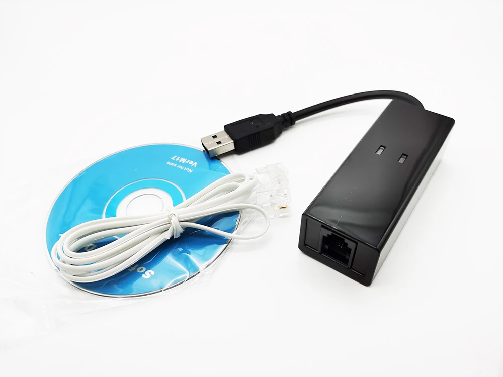 56k Usb Modem External Rj11 To Usb Adapter,V.92 Dial Up Fax ...