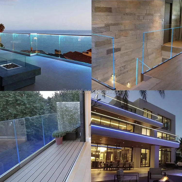 U Channel Railing Balustrades Handrails Stainless Steel Balustrade ...