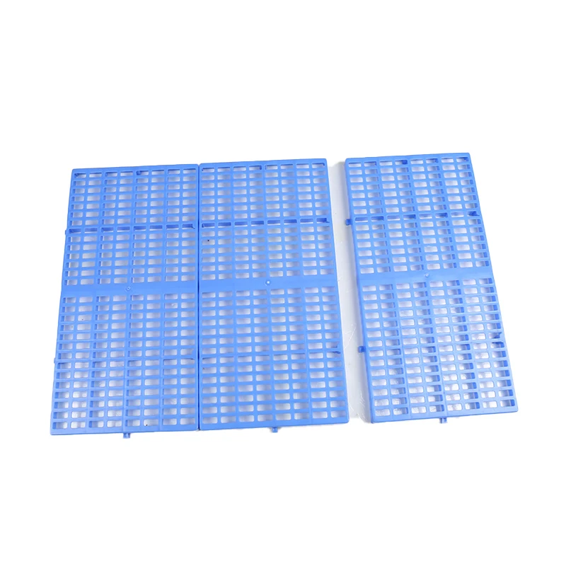 Structural Plastics Stackable Platform Starter Grid Top Blue Plastic ...