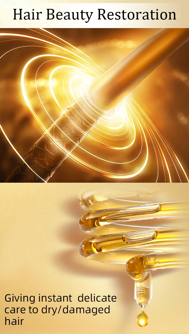 Inecto Deep Moisture Anti Frizz Hair Oil Keratin Protein Serum Moroccan ...