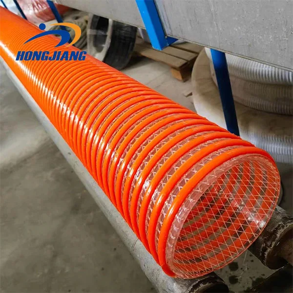 8-inch Polyvinyl Chloride Fiber Reinforced Suction and Drainage Hose ...