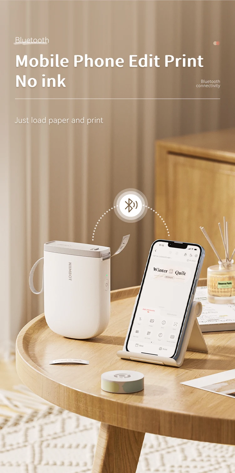 Compact, Portable Label Maker - Efficient and Versatile