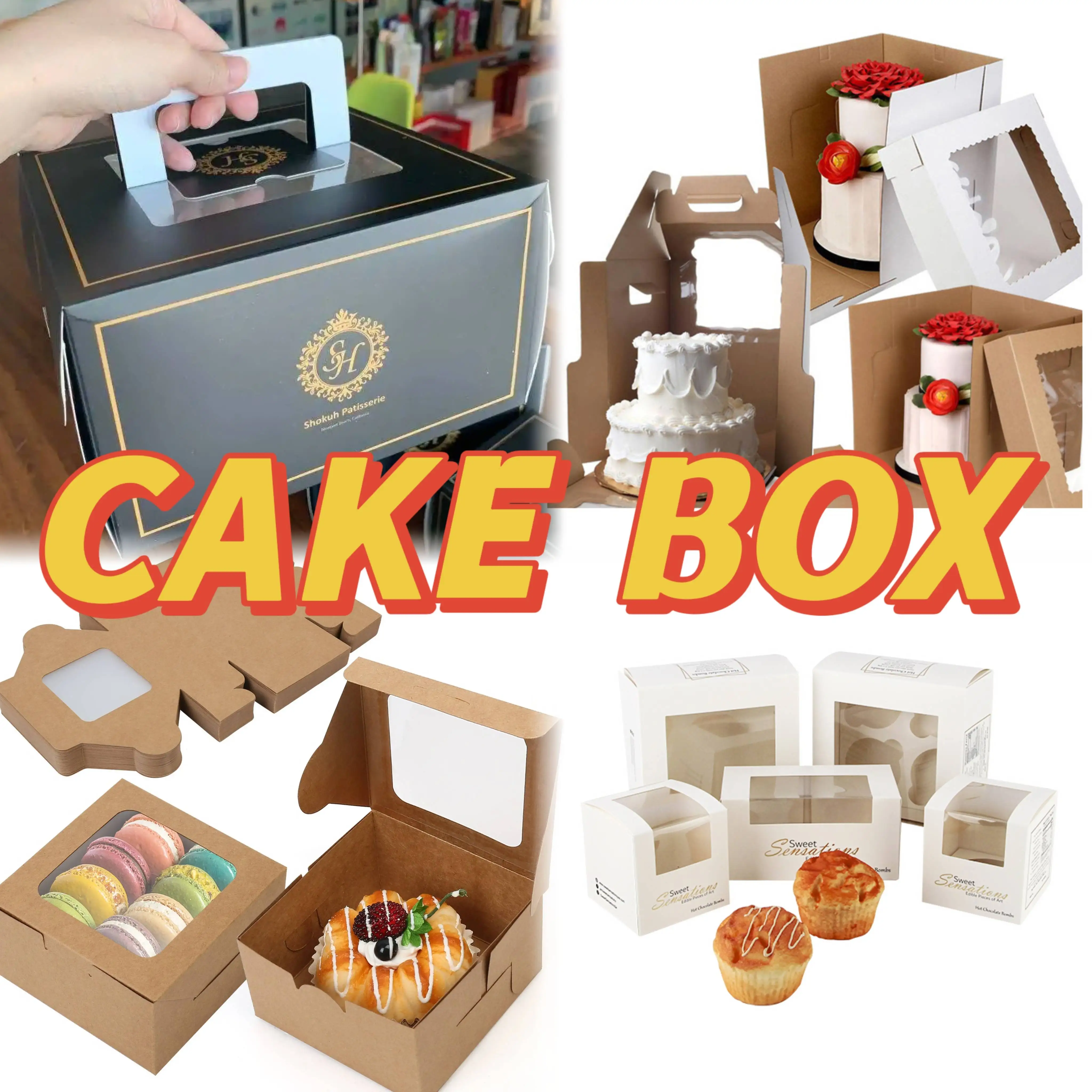 Knafeh/kunafa Chocolate Gift Box - Eco-Friendly & Stylish