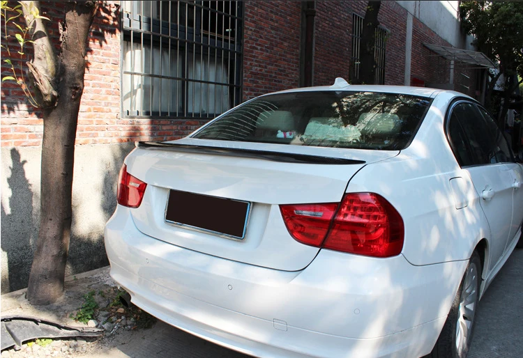 JCSPORTLINE Carbon Fiber Trunk Wing for BMW E90 M TECH 2005-2012 M3 ...