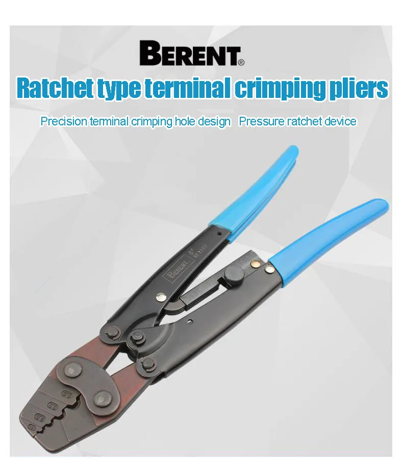BERENT Hand Crimping Tool - Precision Cold Pressing Pliers