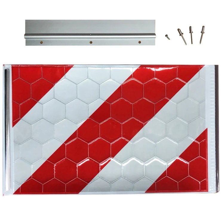 New Design Tail Lift Flag Reflective Vehicle Platform Flags Warning ...