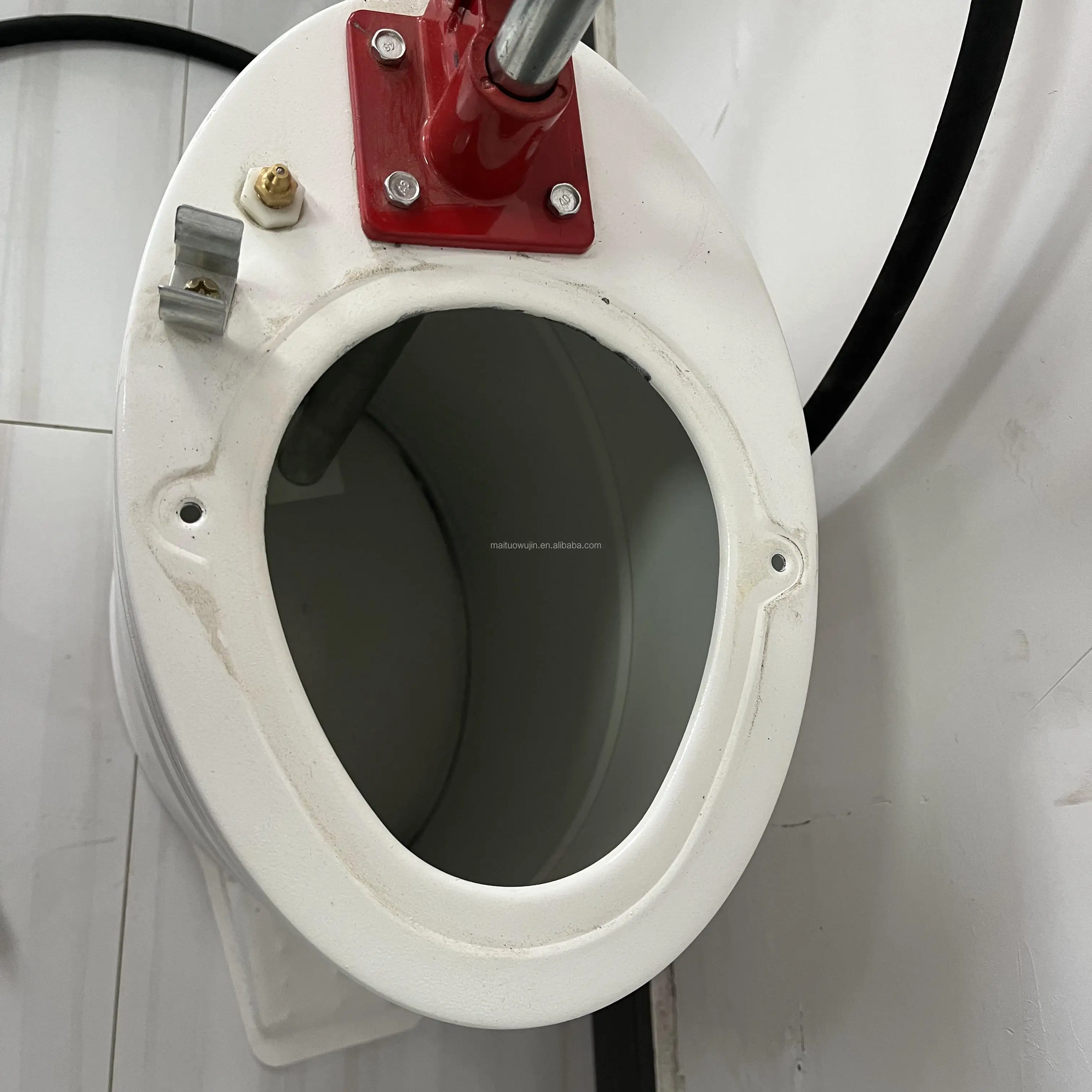 Hand Grease Pump 16l High Pressure Hand Operated Oil Bucket Grease ...