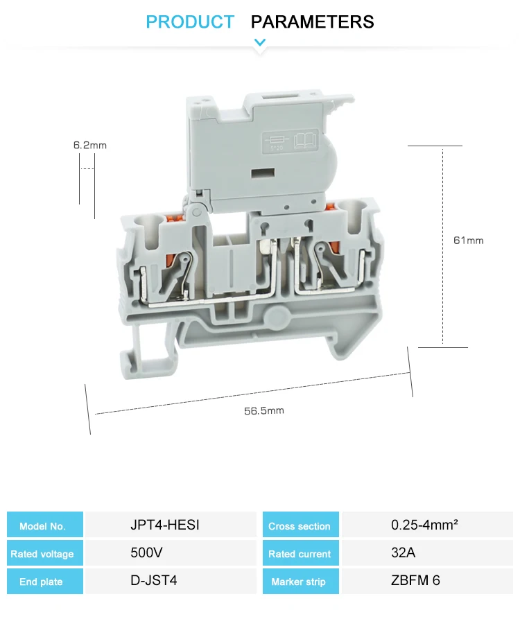 WONKEDQ PT4-HESI Fuse Terminal - Reliable PCB LED Disconnect