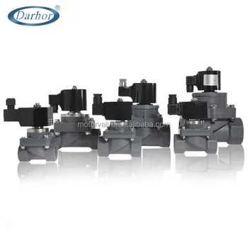 Upvc Cpvc Chemical Solenoid Control Valves Acid Anti-corrosive Alkali Resistance Antiseptic 24v ...