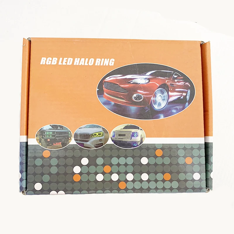 Popular 140mm Round Rgb Chasing Flowing Color Halo Rings Chasing Angel ...