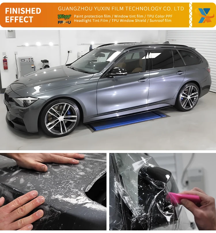 Yuxin High Stretch Transparent Car Ppf Film TPU Car Paint protection ...