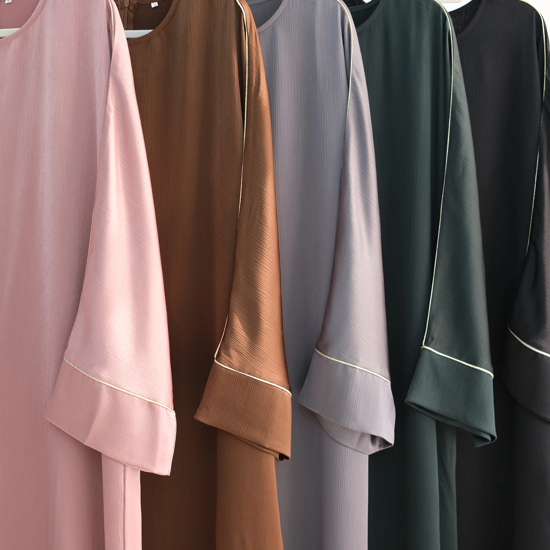 2025 Modest High Quality Islamic Women's Abaya Dress Breathable ...