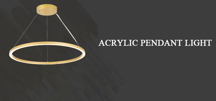 Home Decor Led Round Acrylic Ceiling Lamp Lighting For Hotel Lobby ...