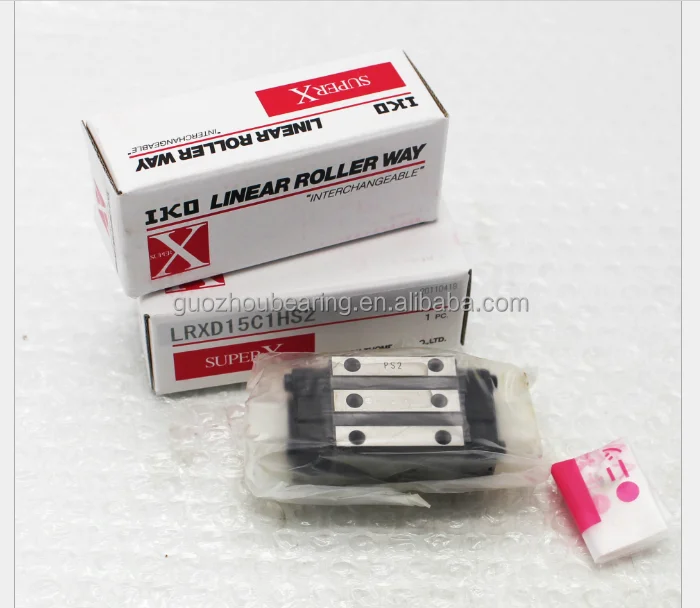 IKO Linear Roller Way Block LRXD10C1SLHS2 LRXD12C1SLHS2 LRXD15C1SLHS2 ...