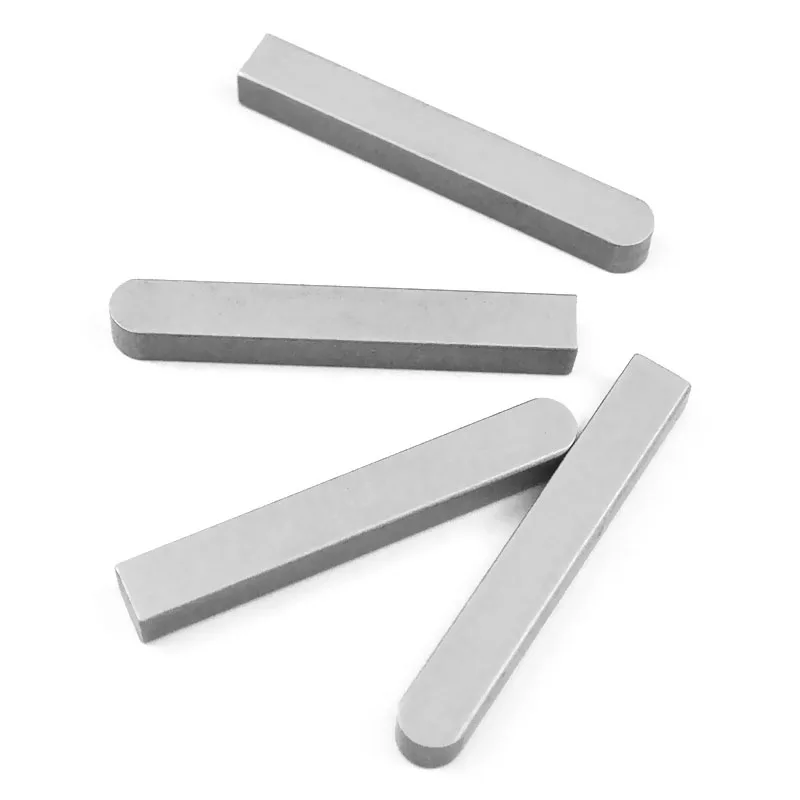 DIN 6885 Carbon steel parallel key Single end half round head flat key ...