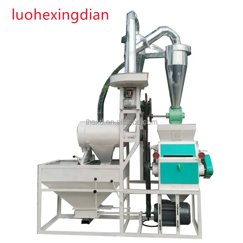 Maize Milling Machines Electric Corn Mill New Design Maize Grits Wheat ...