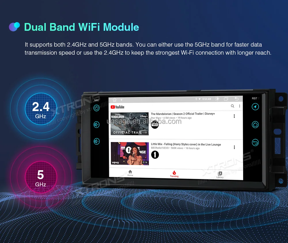 Xtrons 7" Touch Screen Android 11 Car Audio Player For Jeep Patriot ...