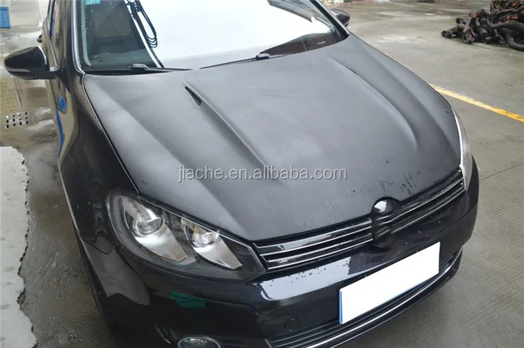 Carbon Fiber Front Engine Hood Cover Bonnet for VW Golf 6 GTI