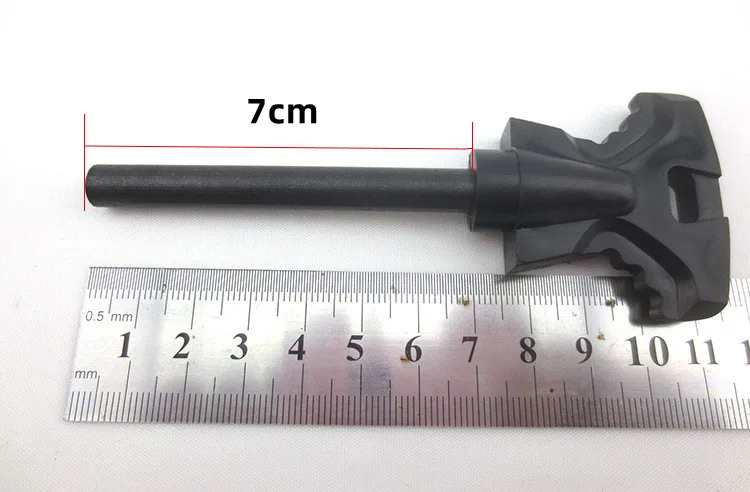 Flint Rod Lighter Flint Ferrocerium Bushcraft Fire Starter With Striker ...