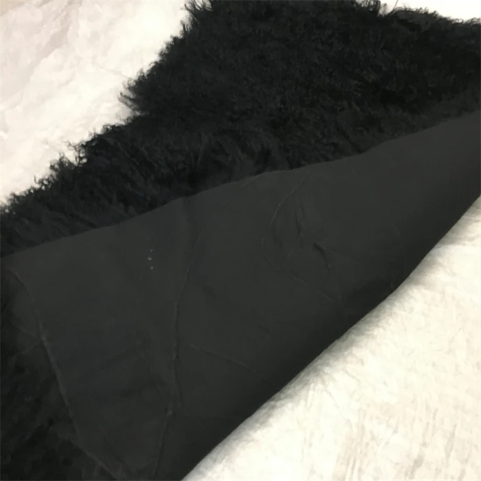 Genuine Tibetan Trendy Sheepskin Long Hair Mongolian Fur Rug - Buy ...