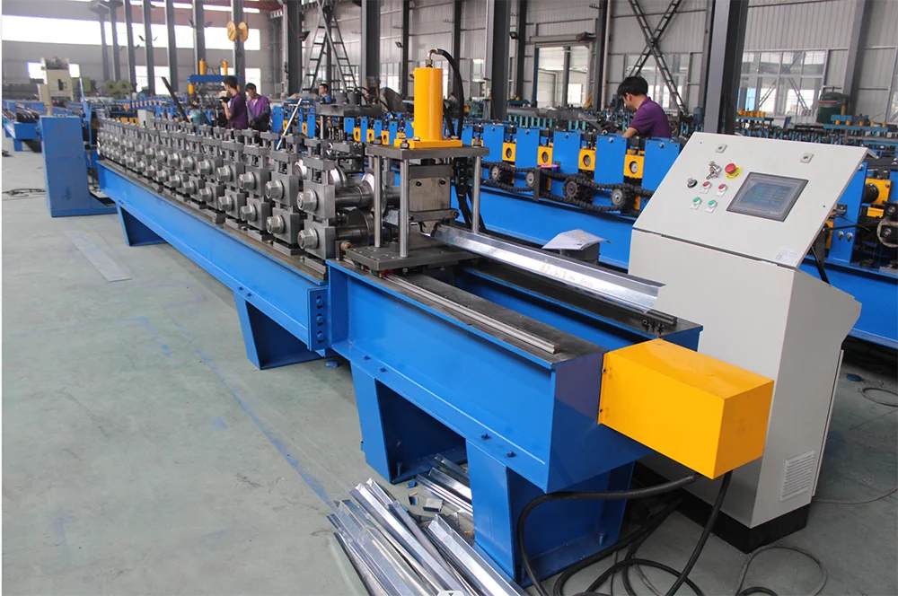 Metal Furring Channel Rolling Angle Omega Top Hat Light Roll Forming ...