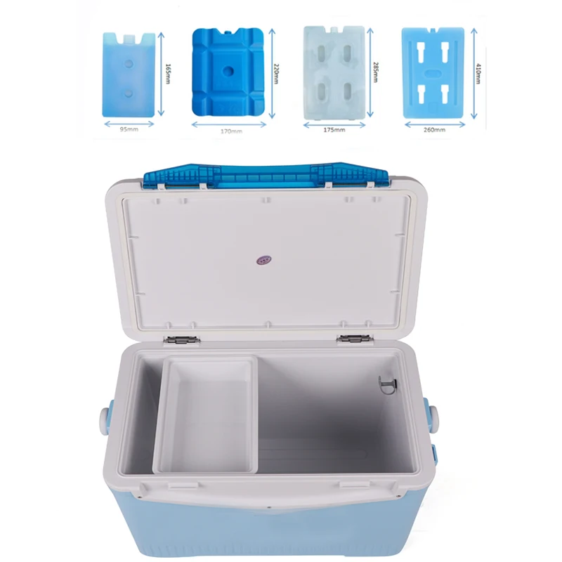 Large 30l Medicine Cooler Box For Carry Vaccine Medical Transportation ...