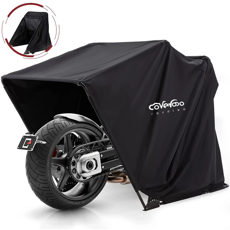 All Weather Universal Waterproof UV Resistant Motorcycle Shelter