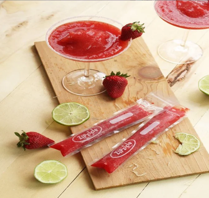 BPA Free Customized Printed Matte clear Transparent Plastic ...