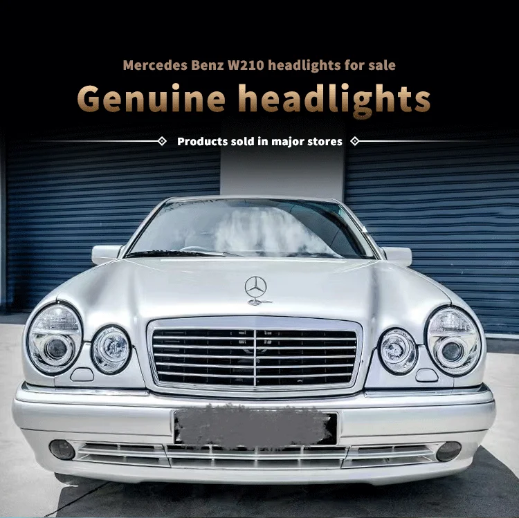 Mercedes-Benz W210 E-Class 1999-2001 LED Headlamp with DRL, 6000K ...