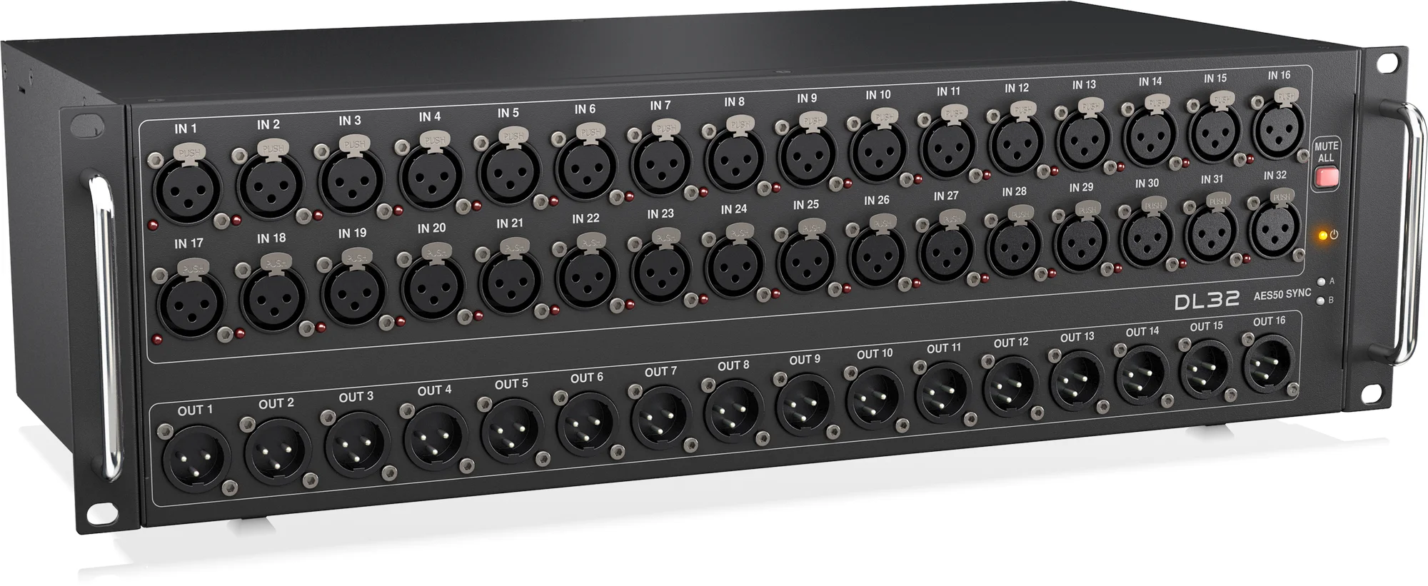 DL32 Digital Stage Box - 32 Input 16 Output Mixer