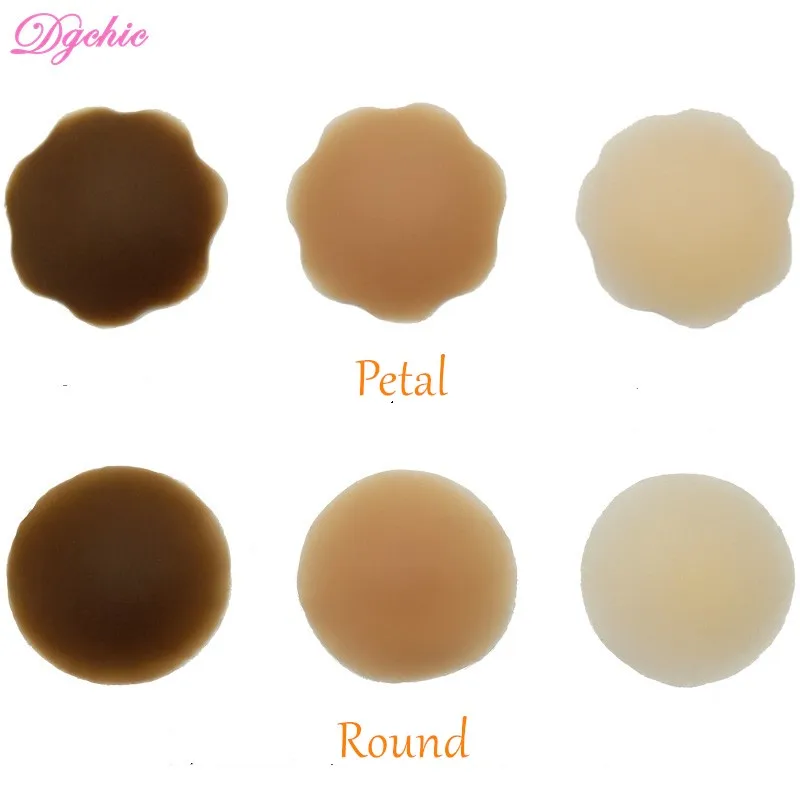 Nipple Cover Sticky Adhesive Silicone Nipple Pasties Reusable Pasty ...