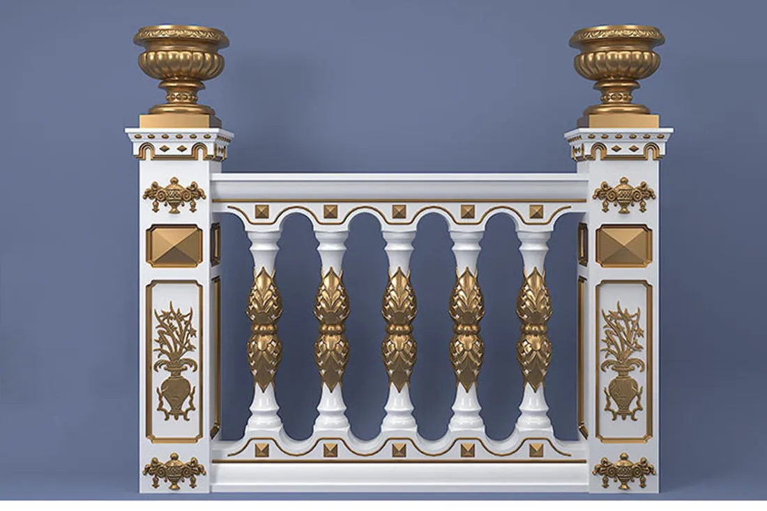 Concrete Balustrade Moulds - Durable and Easy Assembly