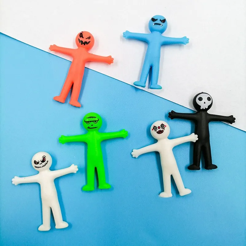 Cpc Ce Customization Kid Fidget Toy Tpr Mini Stretchy Little Man Toy ...