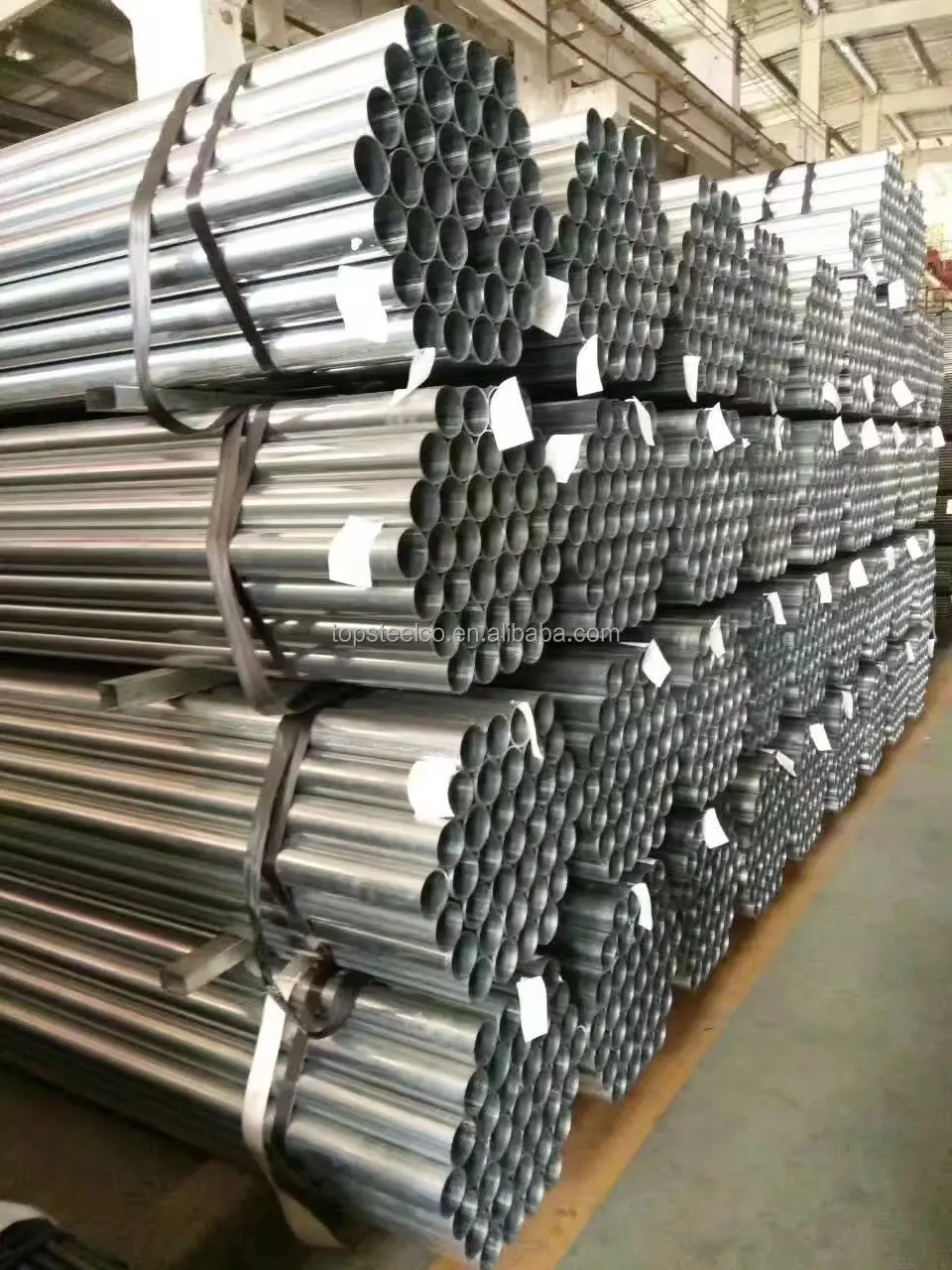 Greenhouse Frame Beams Steel Hollow Section Galvanized Steel Pipe Hot ...