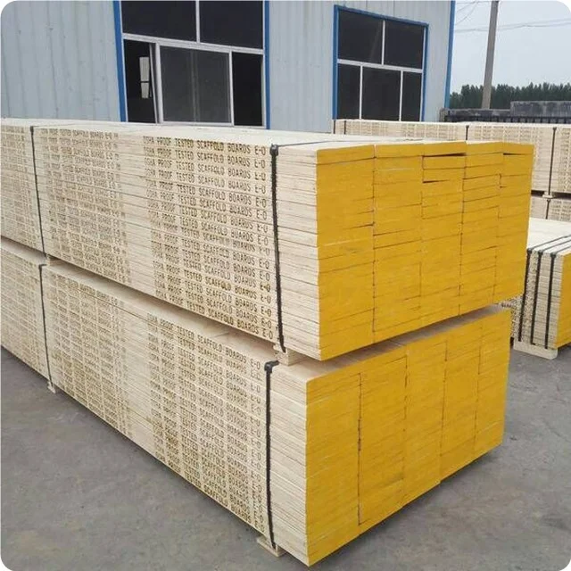 Weifang Yellow H20 Beams Solid Wooden Timber Formwork for Construction ...