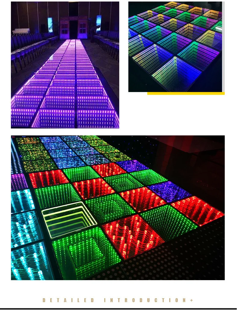 Manufacturer Wholesale Interactive Magnetic Led Dance Floor for Wedding ...