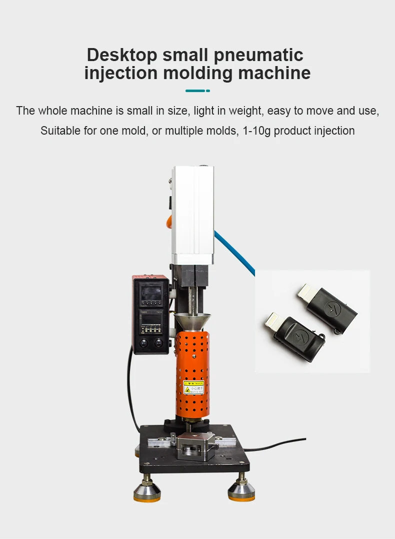 Desktop Small Semi Automatic Injection Molding Machine - 400° Tiny ...