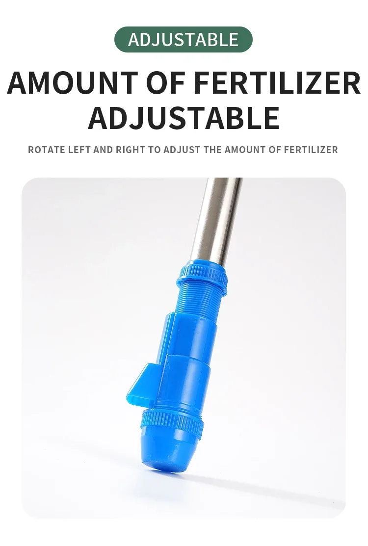 25KG Backpack Mini Fertilizer Applicator Manual Fertilizer Spreader ...