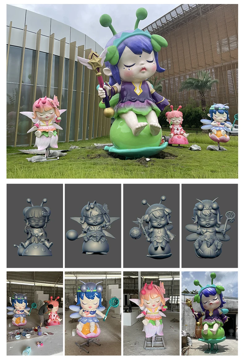 Custom Plastic Art Sculpture Molds - Fiberglass Statues