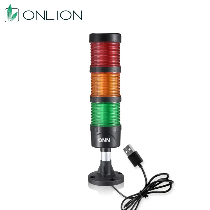 ONN-M4F LED Signal Tower Light - DC5V USB CNC Warning Light