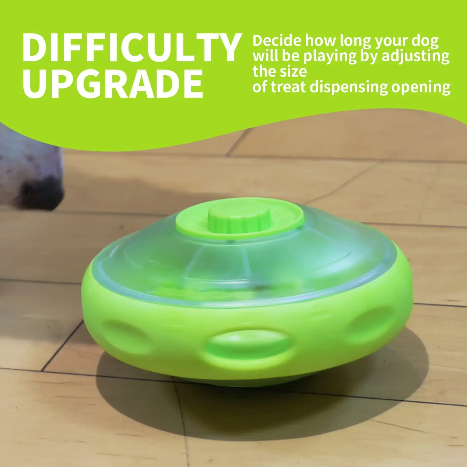 Afp Pet Mind Stimulating Food Game Ufo Durable Interactive Treat ...