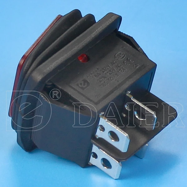 KCD2 Rocker Switch - Durable, Waterproof, and Illuminated