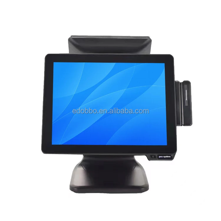 All In One Dual Screen Windows Pos Terminal 15 Inch Tablet All In One ...