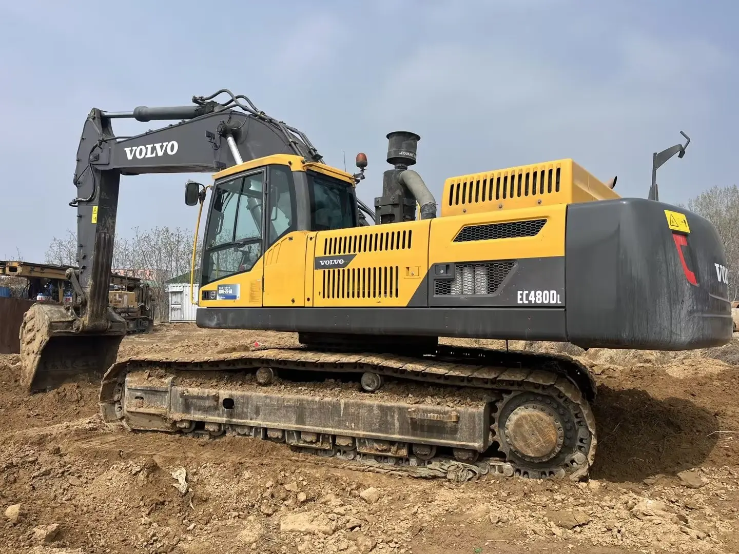 Large Used Excavator 50 Tons Digger Excavator Machine For Volvo Ec480dl ...