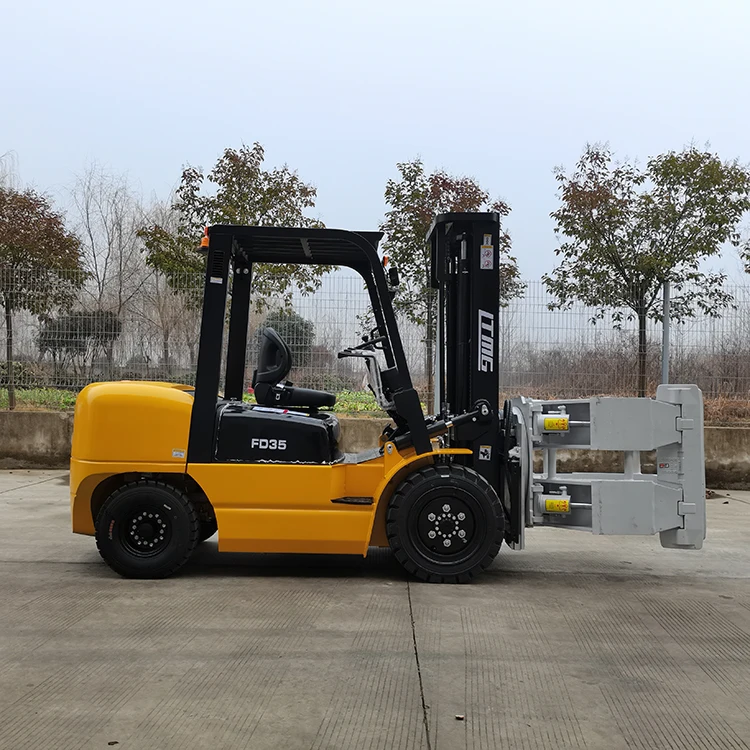 Forklift Attachment Block Clamp Rotator Forklift Carton Clamp Push Pull ...