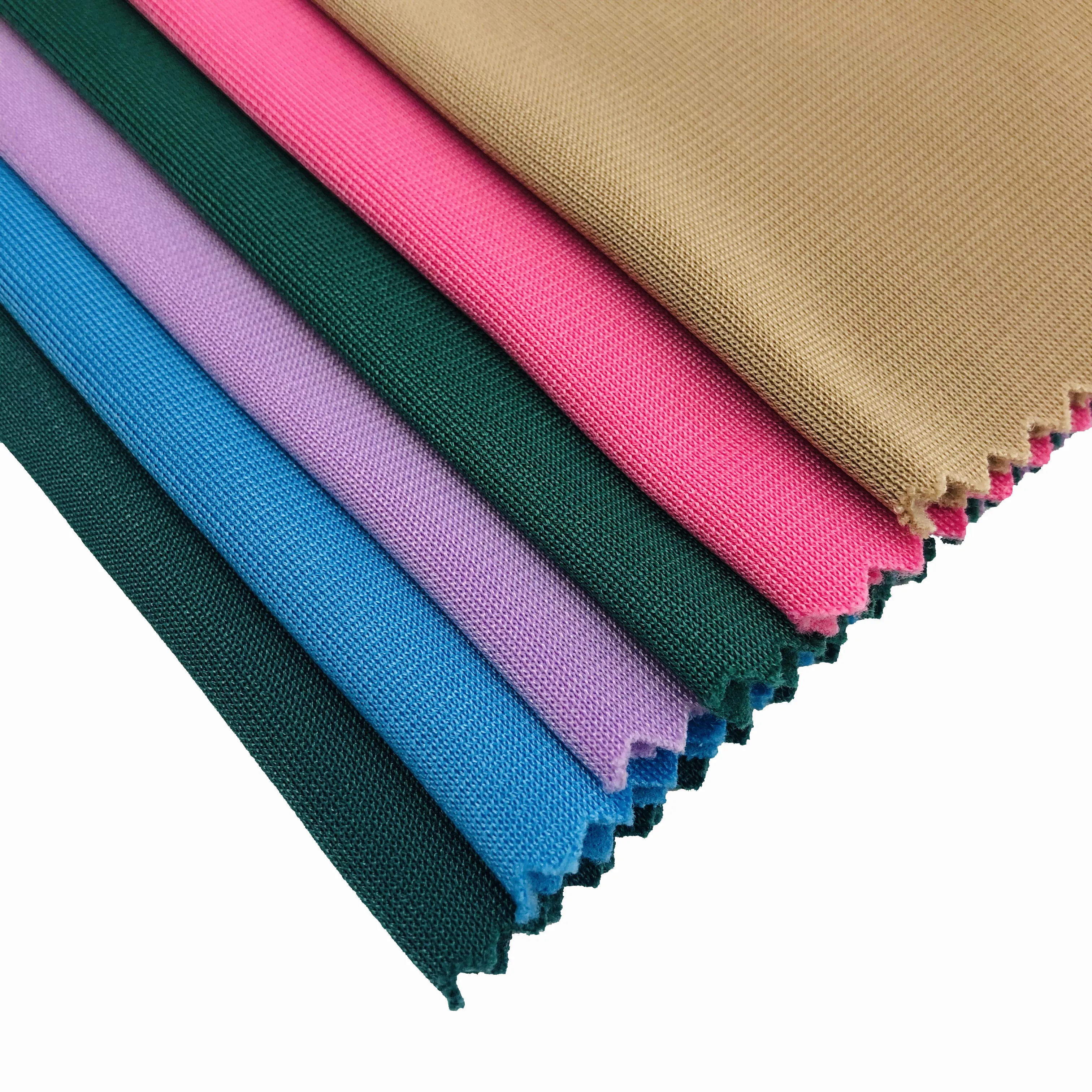 Wholesale Custom Viscose/polyester Fabric 100% Polyester Double Knit ...