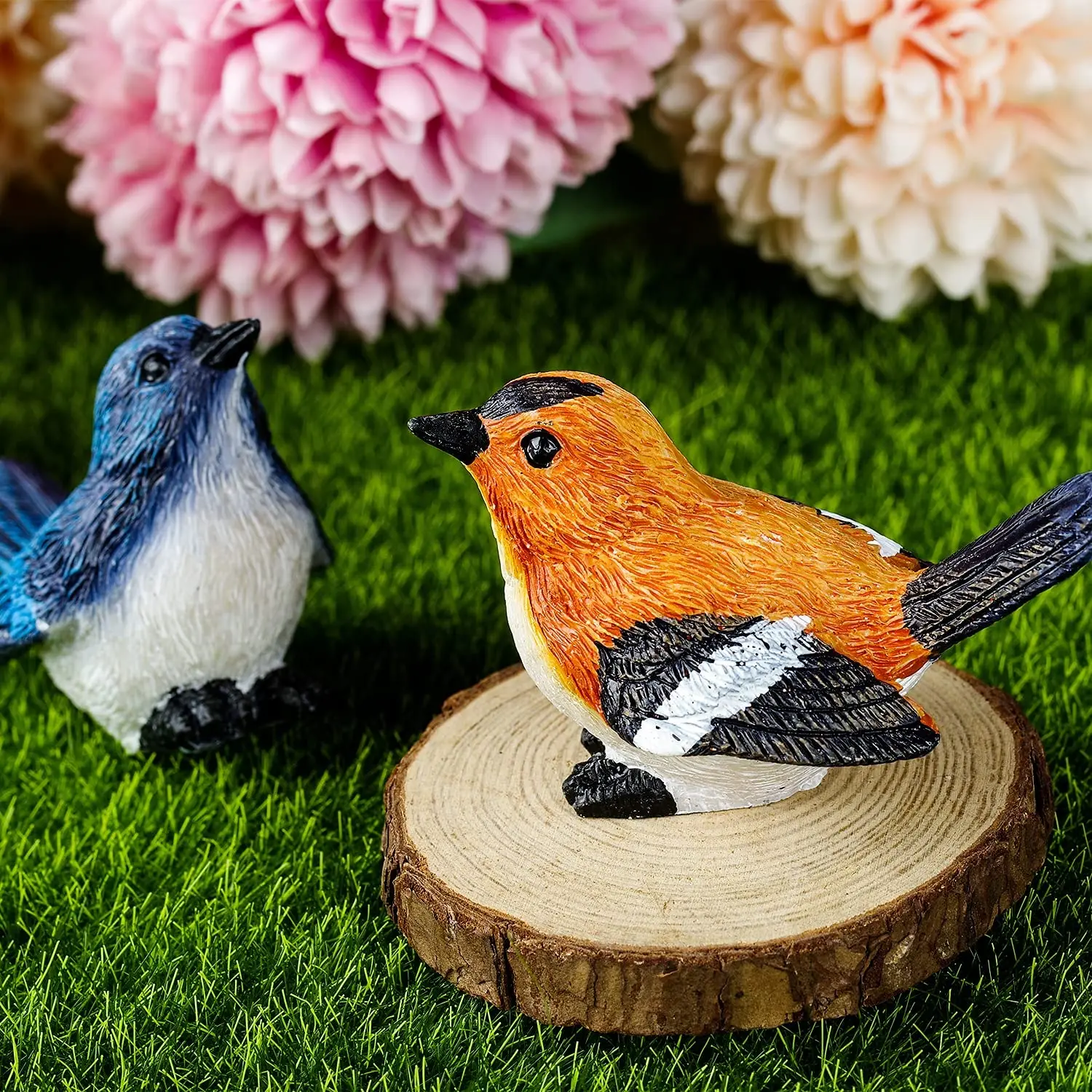 Customized Miniature Bird Decorative Figurines Fairy Garden Accessories ...