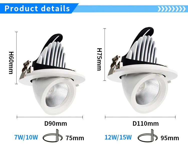 Postmodern Recessed Led Spot Light Fancy Downlight For Museum - Buy Led ...